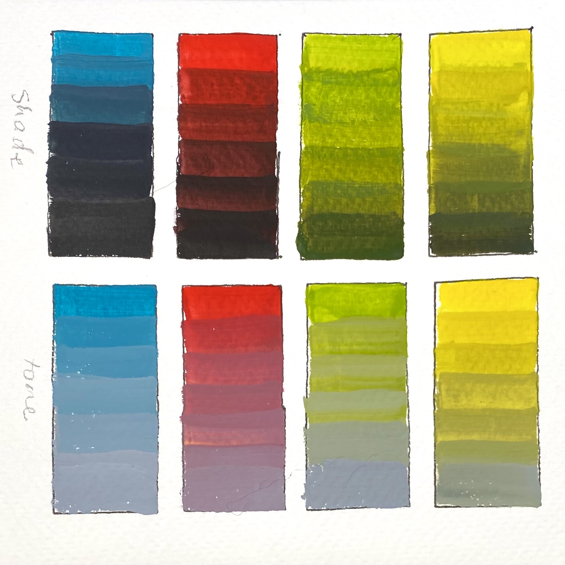 Glossary of Colour Terms - ColourJot - Templates for Artists and Creatives